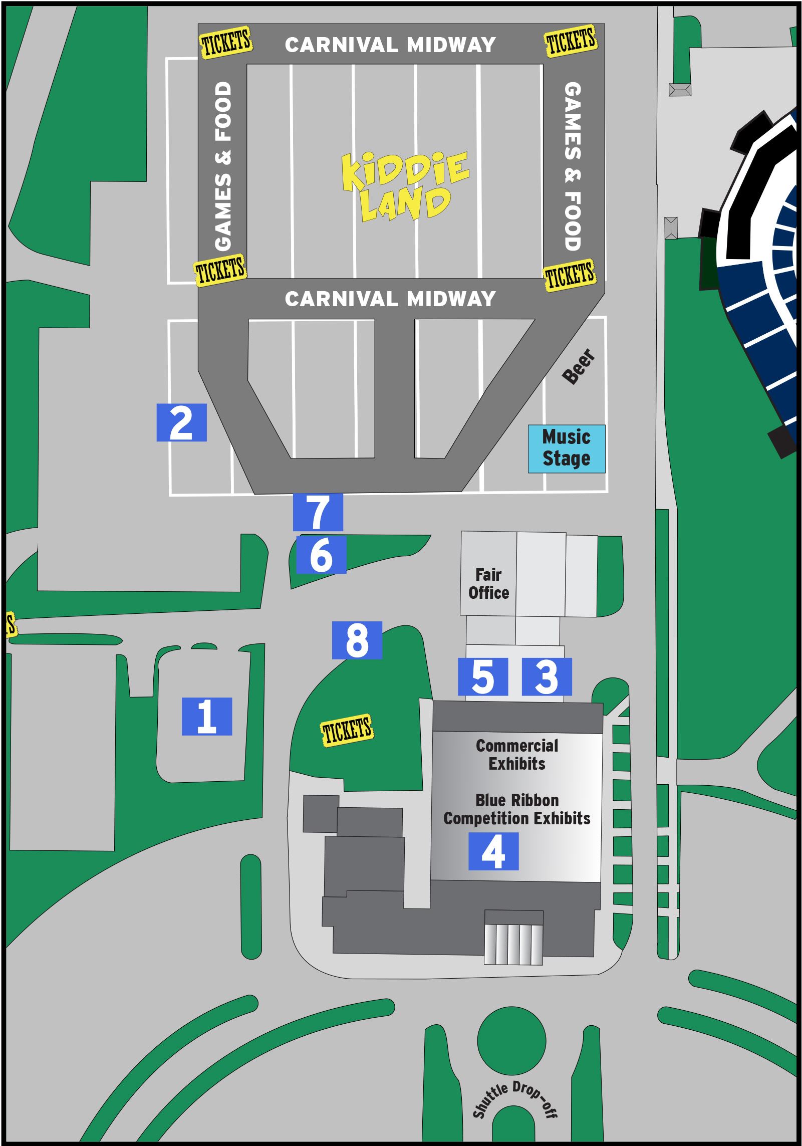 Midway Map | Salem, VA
